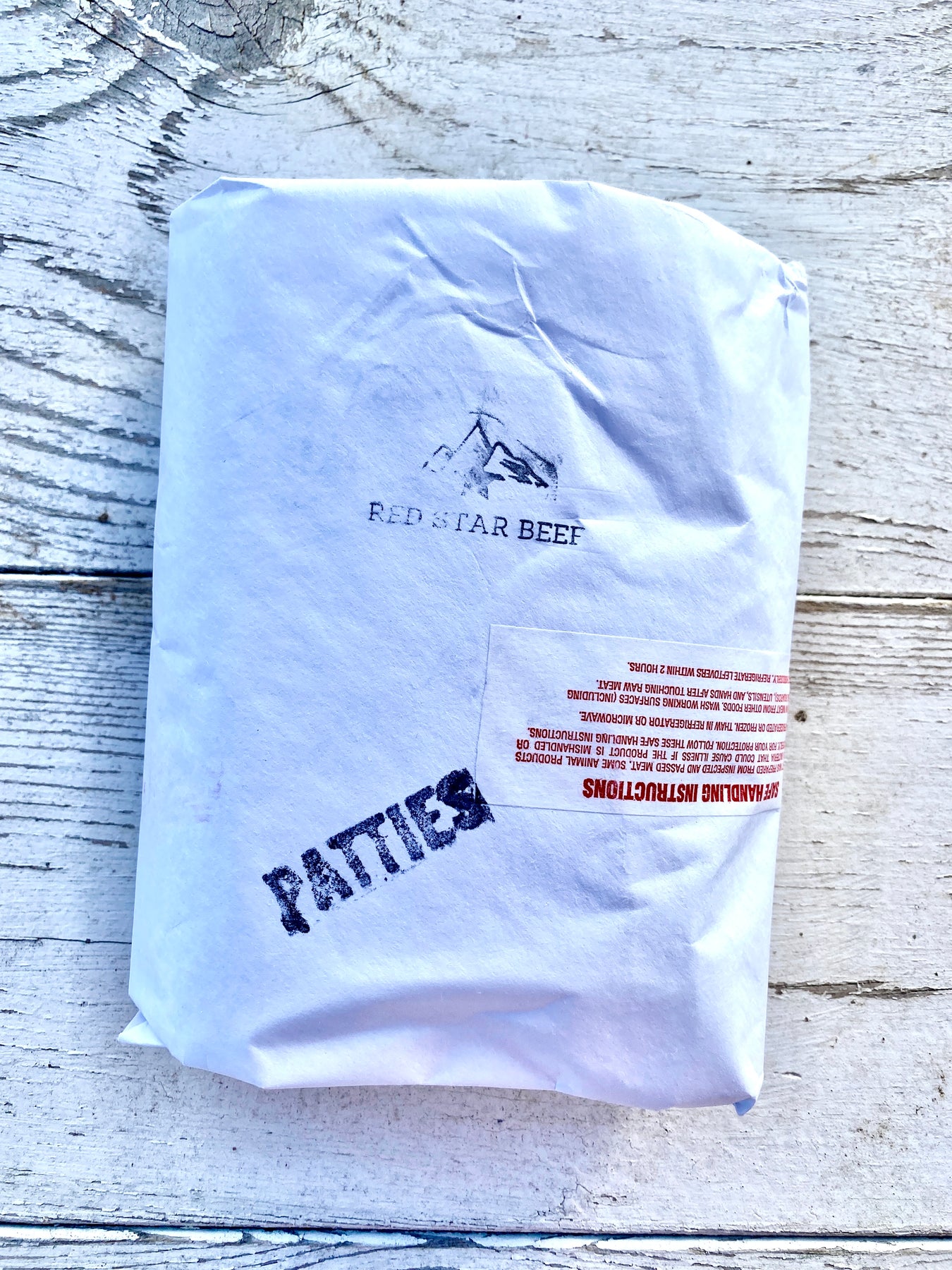 Beef Patties - Pre-Made 1/3 lb patties – Red Star Beef